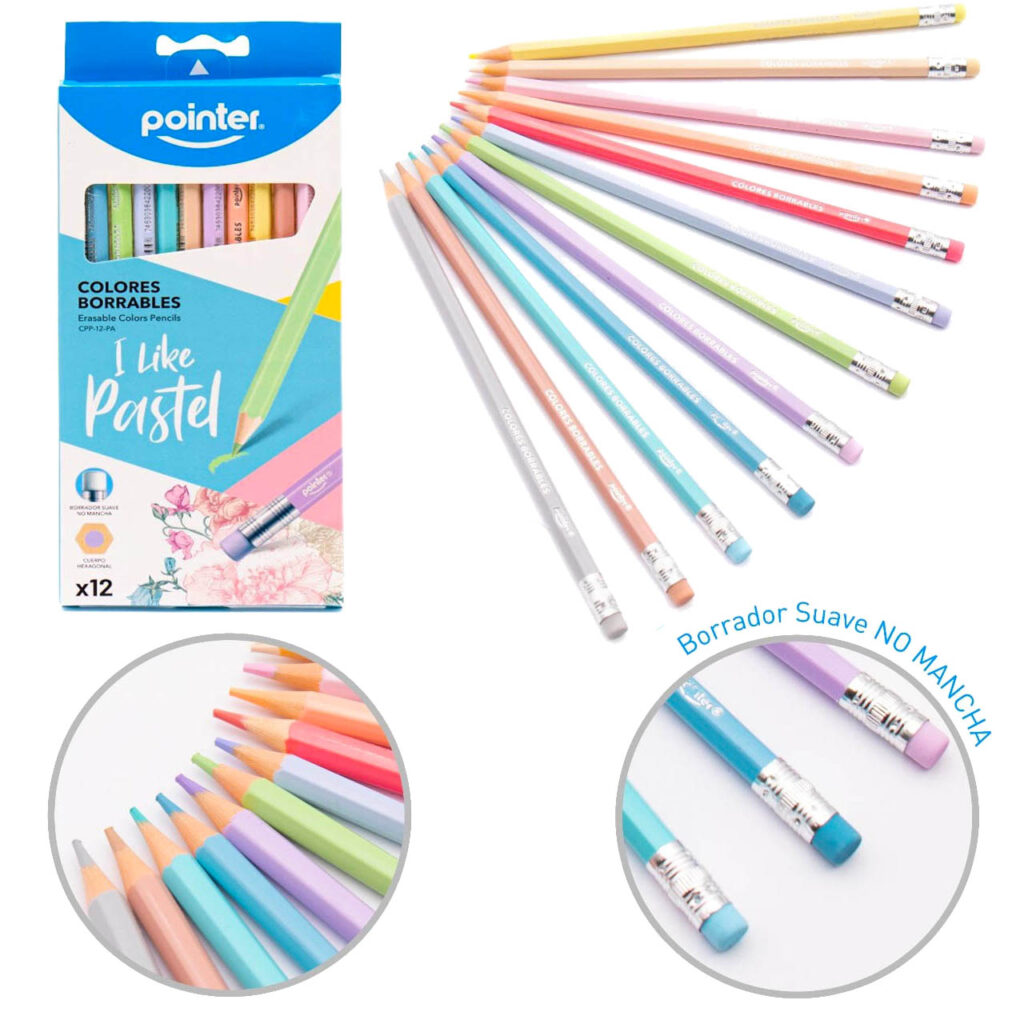 Color Pastel Borrable Pointer - Catálogo de Comercio El Salvador